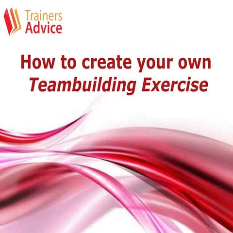 Team building ppt manisha (may & june, 2012) | PPTX