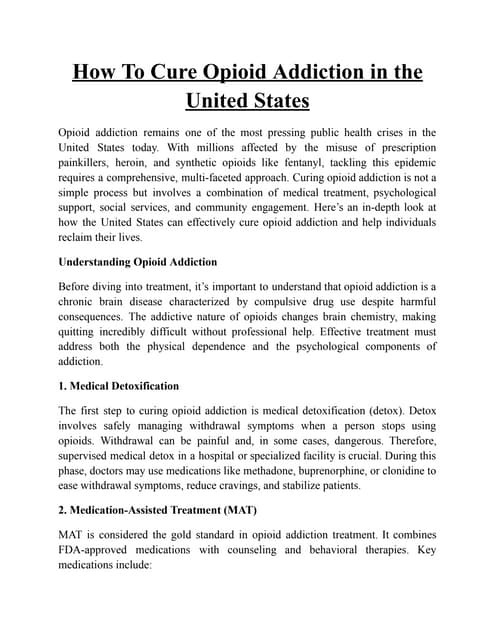 Substance abuse treatment | PPTX