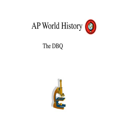 How to dbq apwh | KEY