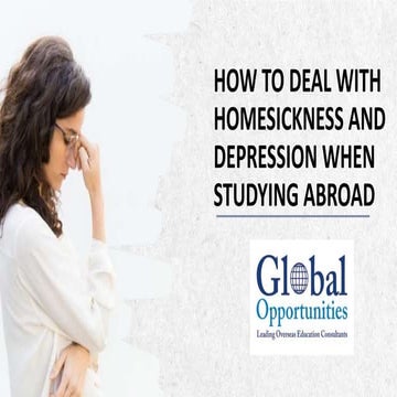 How to Deal with Homesickness and Depression when Studying Abroad ...