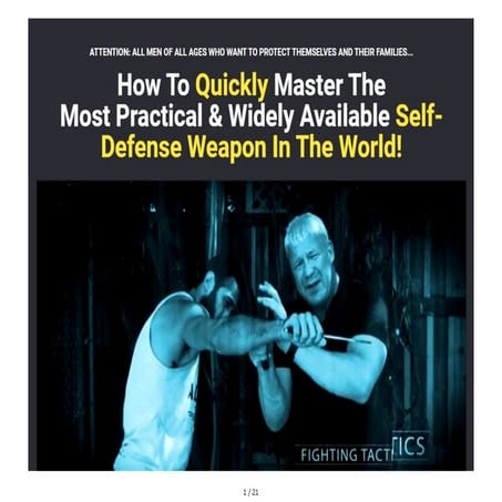 How to defend yourself with a knife review | PDF | Arms & Ammunition ...