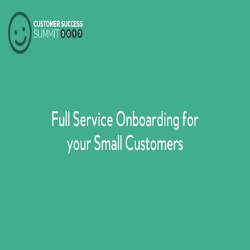How to deliver a scalable enterprise onboarding experience to your smb ...