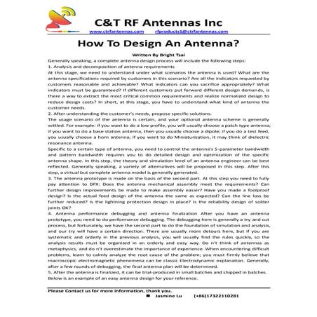 FPC antenna design guidelines | PDF
