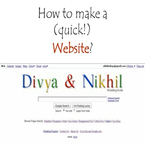 How To Design A Website | PPT