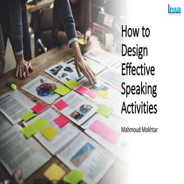 How to Design Effective Speaking Acativities.pptx