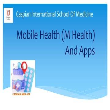 Mobile Health And Apps (mhealth) How to design Application for medical ...