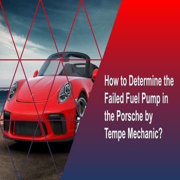 Restore Porsche Performance How to Spot and Fix Fuel Injection System ...