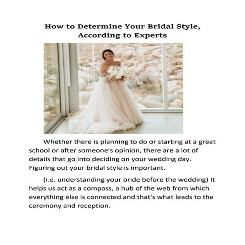 How to Determine Your Bridal Style.docx