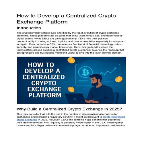 How to Develop a Centralized Crypto Exchange Platform.pdf