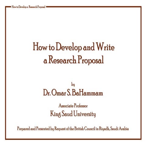 How to Develop and Write a Research Proposal.pdf