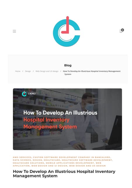 An Ultimate Guide to Inventory Management System for Hospitals | PDF