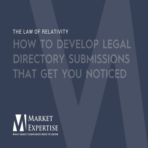 How to Develop Legal Directory Submissions that get you Noticed | PPT