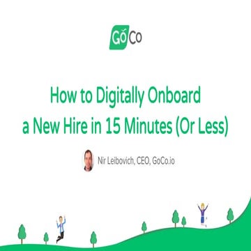How to digitally onboard in 15min or less | PPT