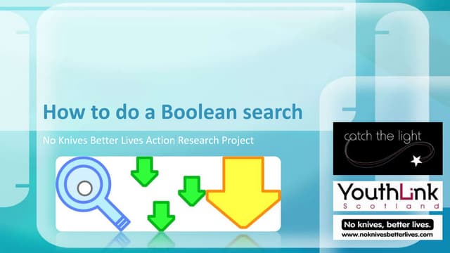 Boolean Searching | PPT