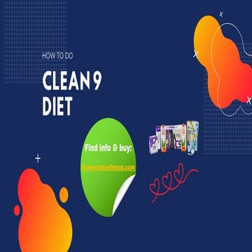 CLEAN 9 INSTRUCTIONS - Explains Everything You Do On The Nine Day Clean ...
