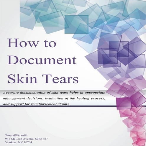 How to document skin tears | PDF