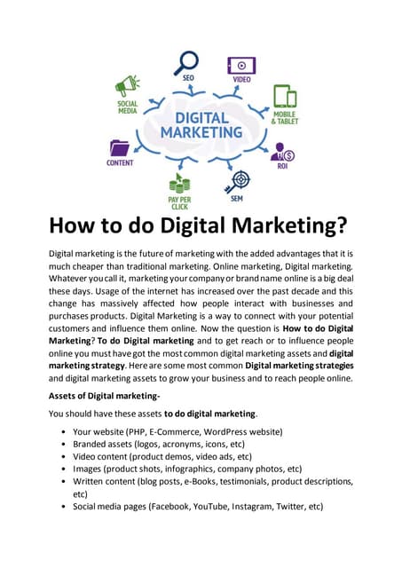 Introduction to Digital Marketing | PPTX