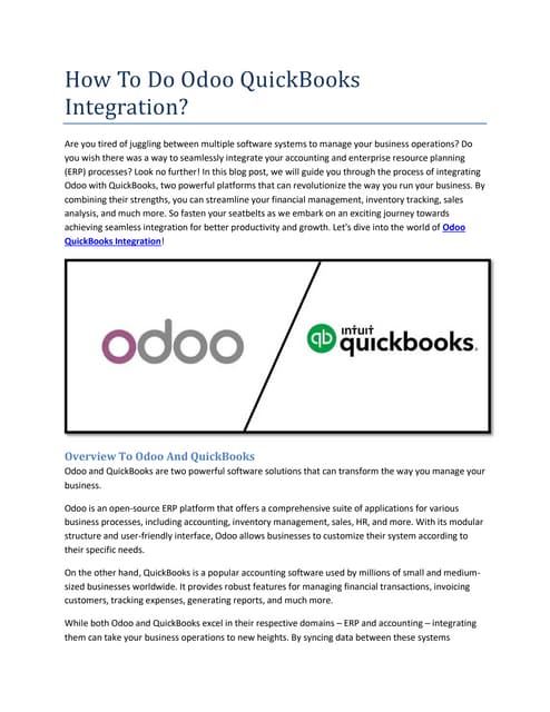 QuickBooks Desktop 2024: A Comprehensive Guide | PDF | Computing ...