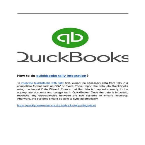 How to do quickbooks tally integration.pptx