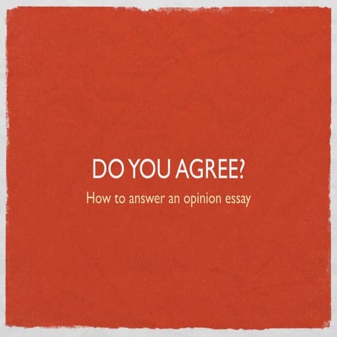 Howto doyouagree | KEY