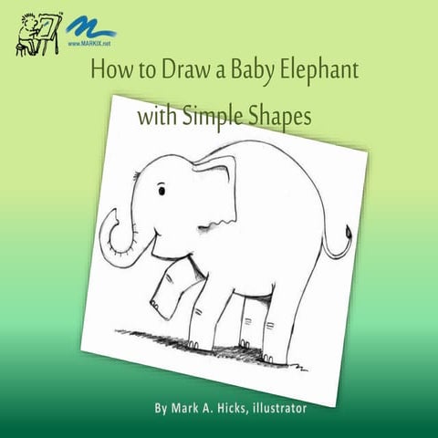 How to Draw a Baby Elephant | PPSX