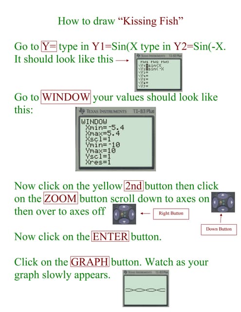 Create A Horizontal Line Using Your Graphing Calculator | PDF