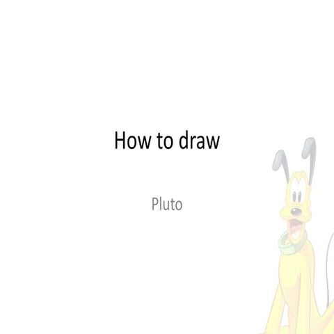 How to draw pluto | PPT