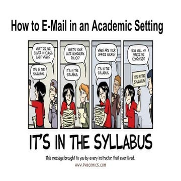 How to Communicate With Your Professors | PPT