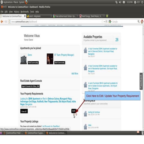 How to edit or update you property requirement | PPT