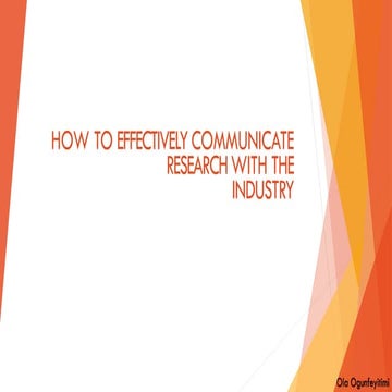 How to effectively communicate research with the industry.pdf