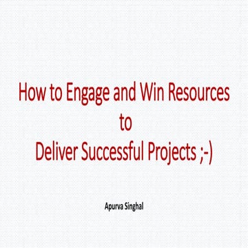 How to Engage and Win resources | PPT