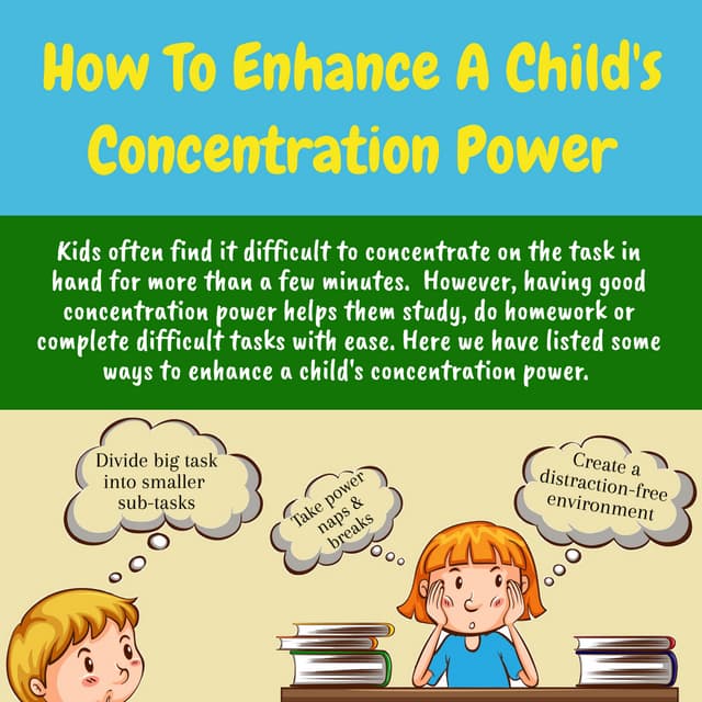 How To Enhance A Child's Concentration Power | PDF