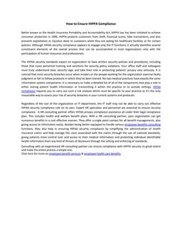 Hipaa training | PPT