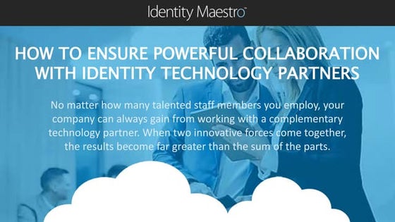 Identity Maestro presentations