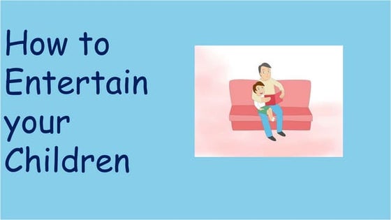 Writing To Entertain | PPT | Bars & Restaurants | Attractions