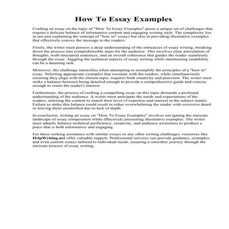 How To Essay Examples.pdf