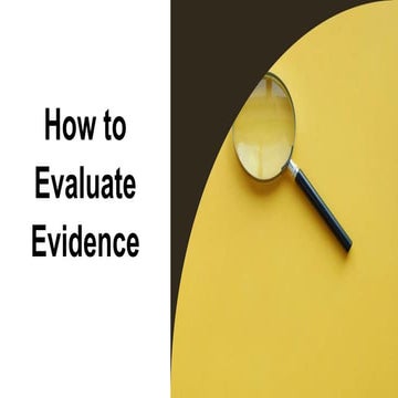 How to Evaluate Evidence - Famous Trials.pptx