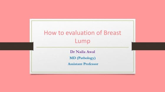 Paget’s Disease of Breast (PDB) | PPT