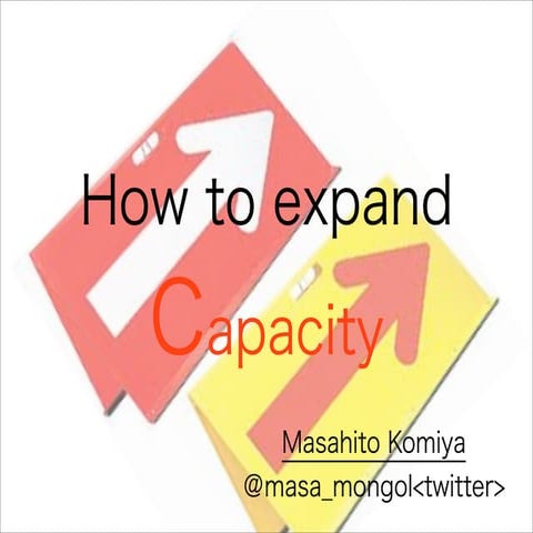 How to expand capacity | PDF