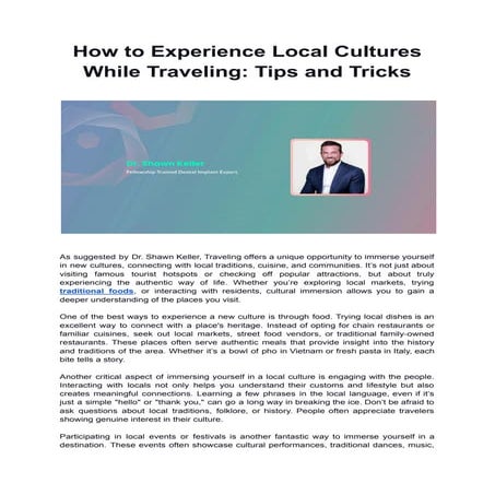 How to Experience Local Cultures While Traveling_ Tips and Tricks.pdf