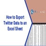 How to Export Twitter Data to an Excel Sheet.pdf | Technology & Computing