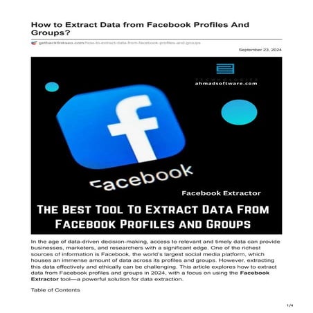 How to Extract Data from Facebook Profiles And Groups.pdf