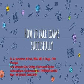 HOW TO FACE EXAMS SUCCESFULLY.pptx