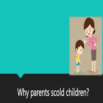 Mental health how to face parents scolding .pptx