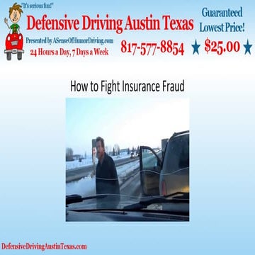 How to fight insurance fraud | PPT