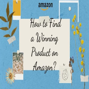 Amazon product presentation | PDF