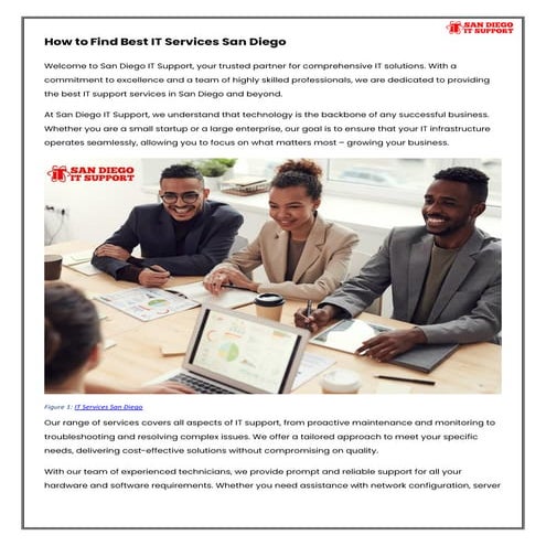 How to Find Best IT Services San Diego | PDF