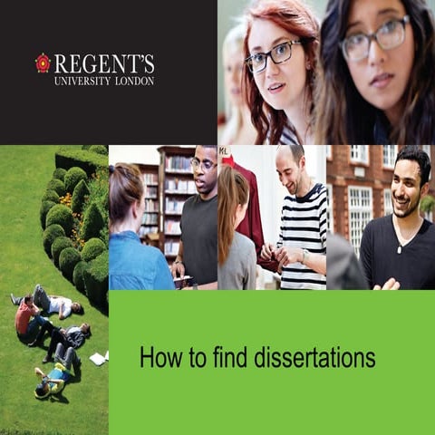How to find dissertations | PPT | Postgraduate Education | College ...