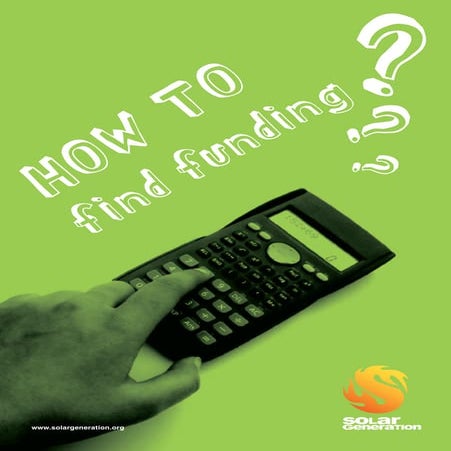How to find funding | PDF | Student Financial Aid | Financial Assistance
