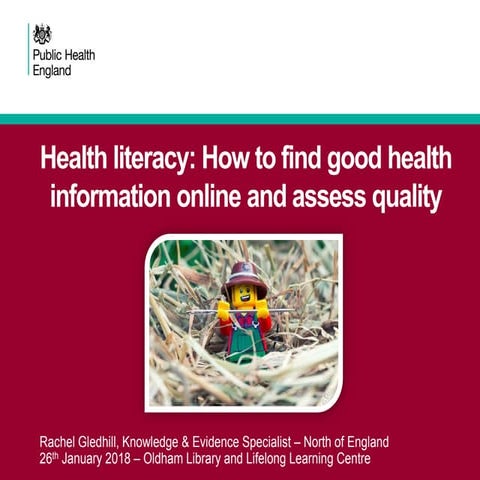 How to find good health information online and assess quality - Rachel ...